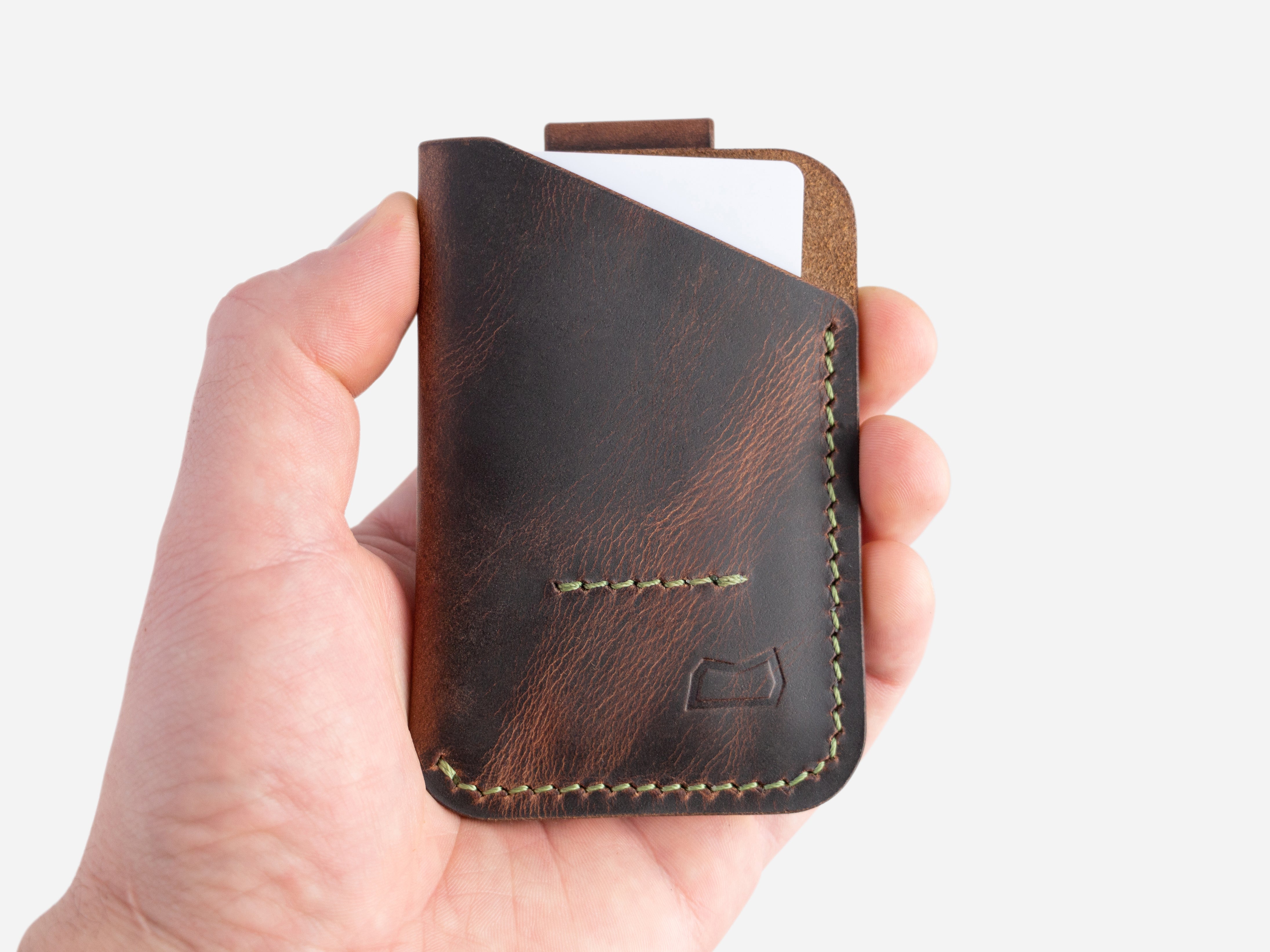 The Anderson Wallet - Autumn Harvest – Cave Leather Co