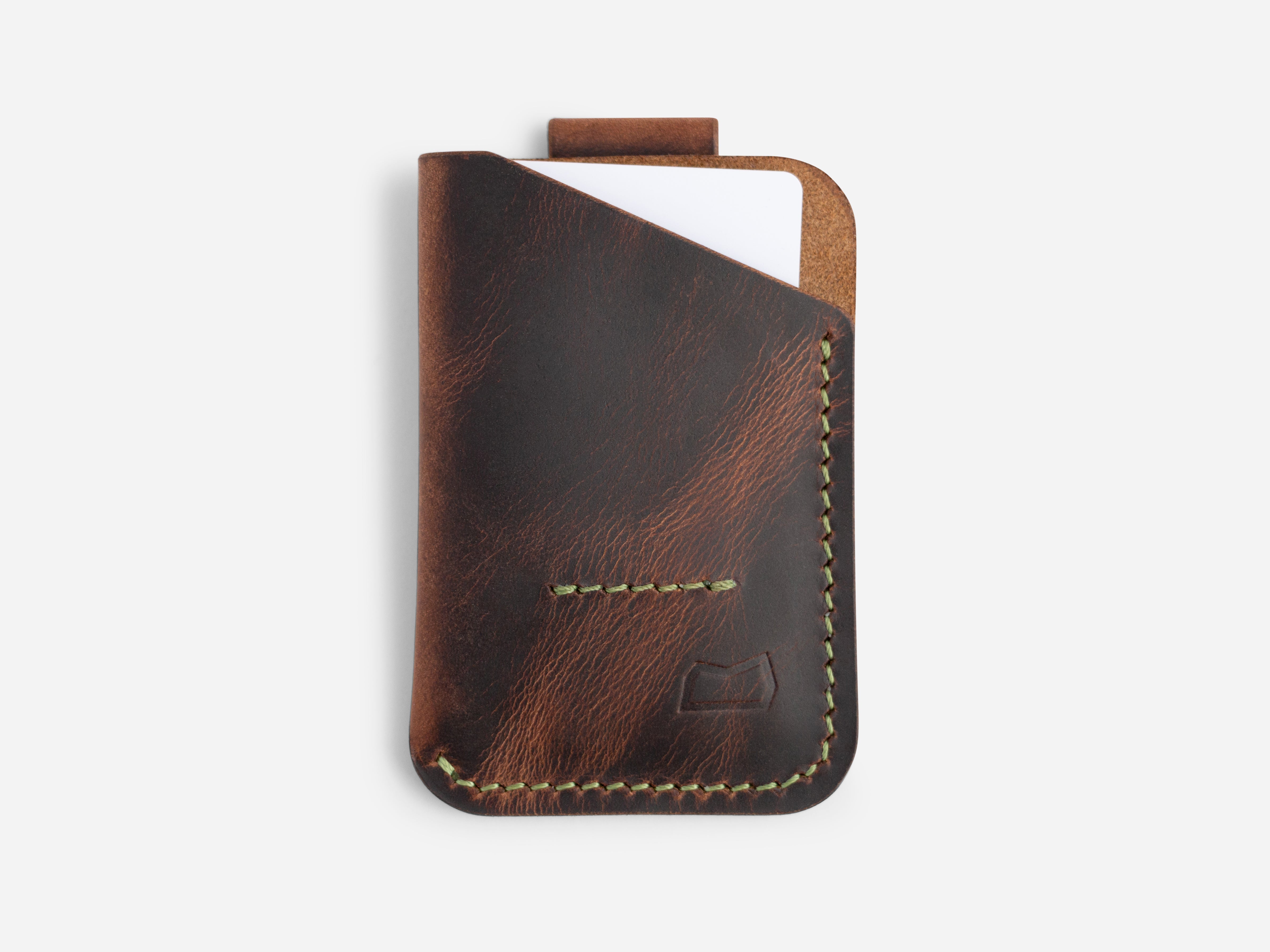 The Anderson Wallet - Autumn Harvest – Cave Leather Co