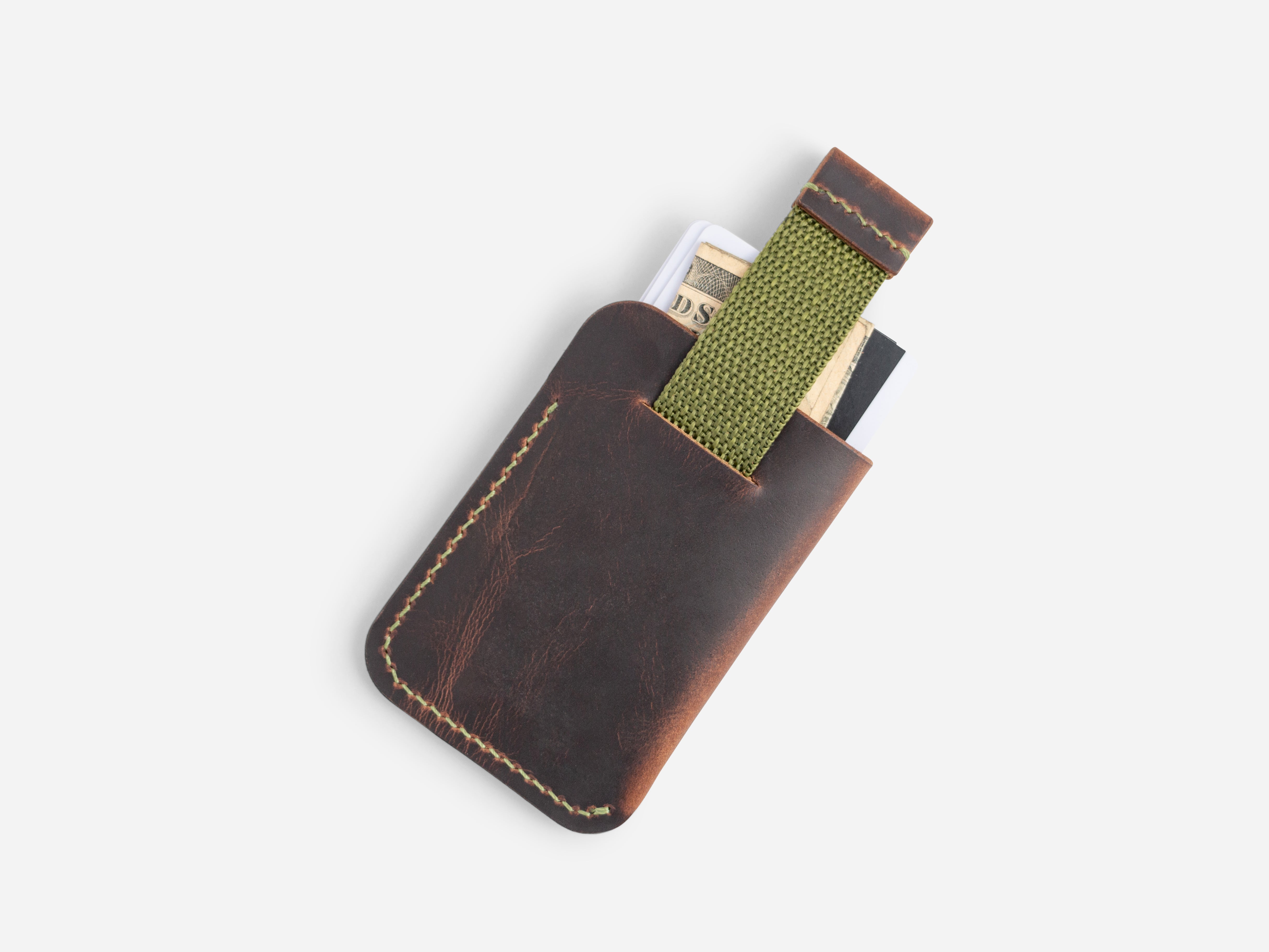 The Anderson Wallet - Autumn Harvest – Cave Leather Co