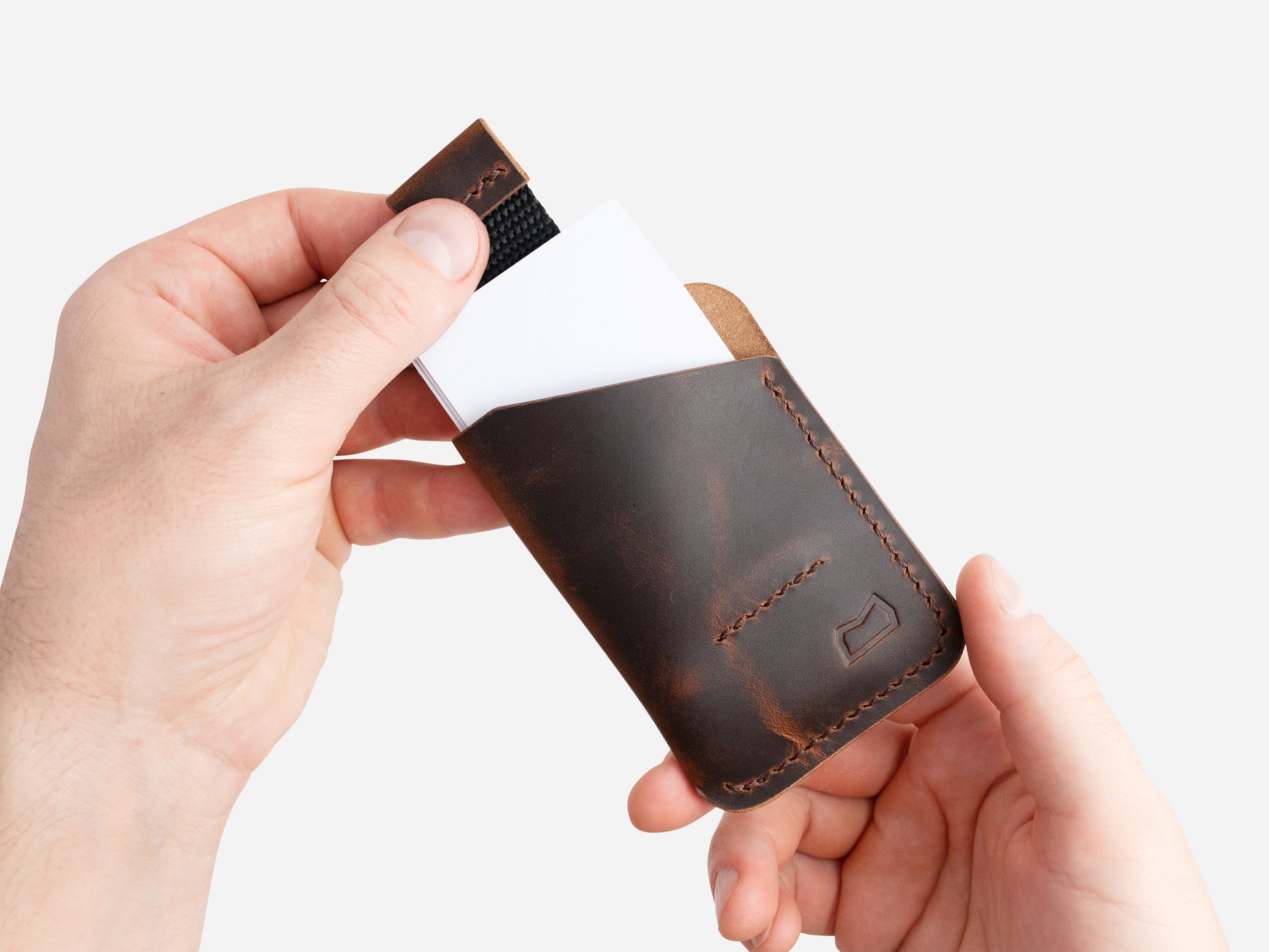 The Anderson Wallet - Autumn Harvest – Cave Leather Co