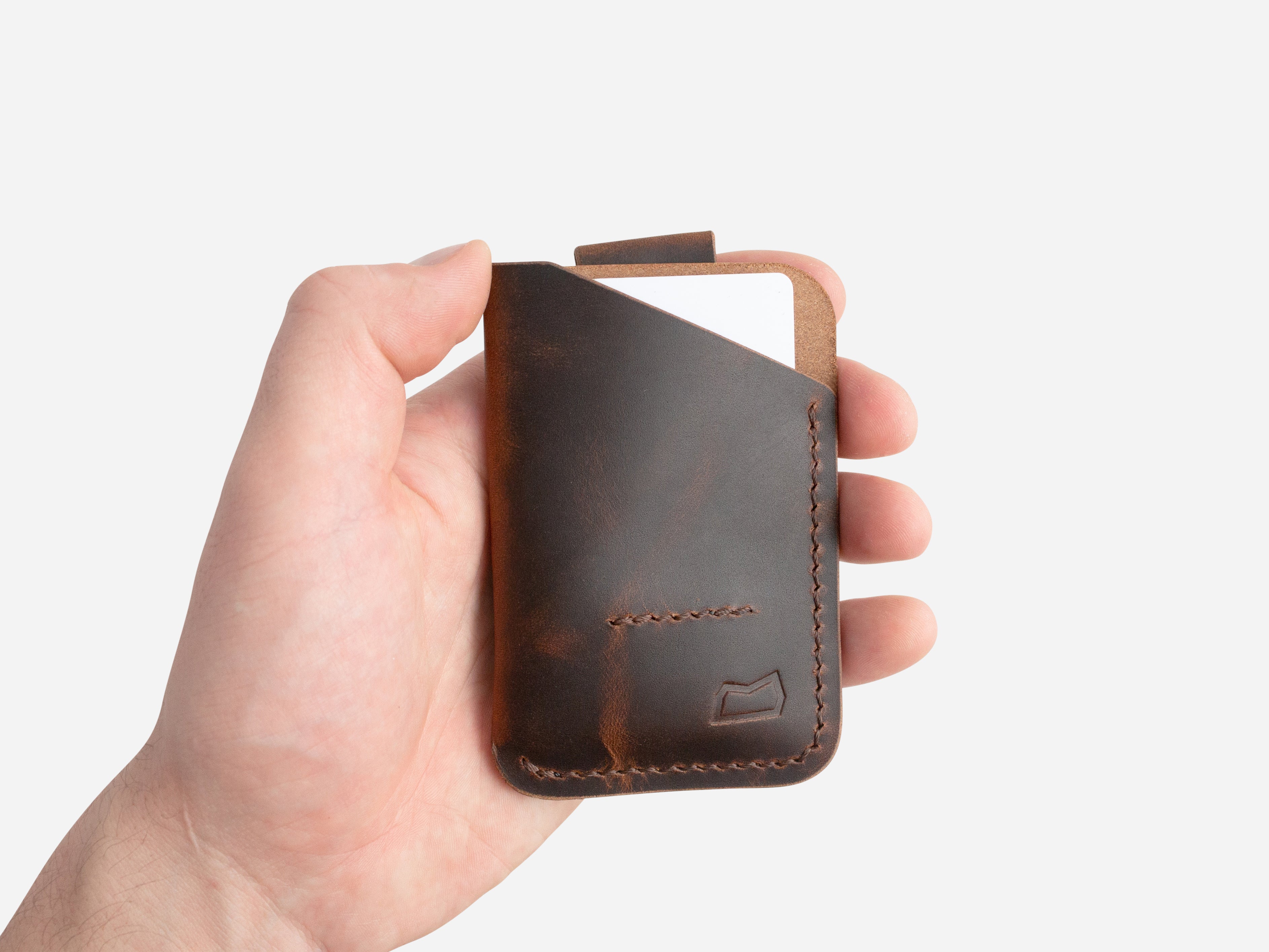The Anderson Wallet - Autumn Harvest – Cave Leather Co