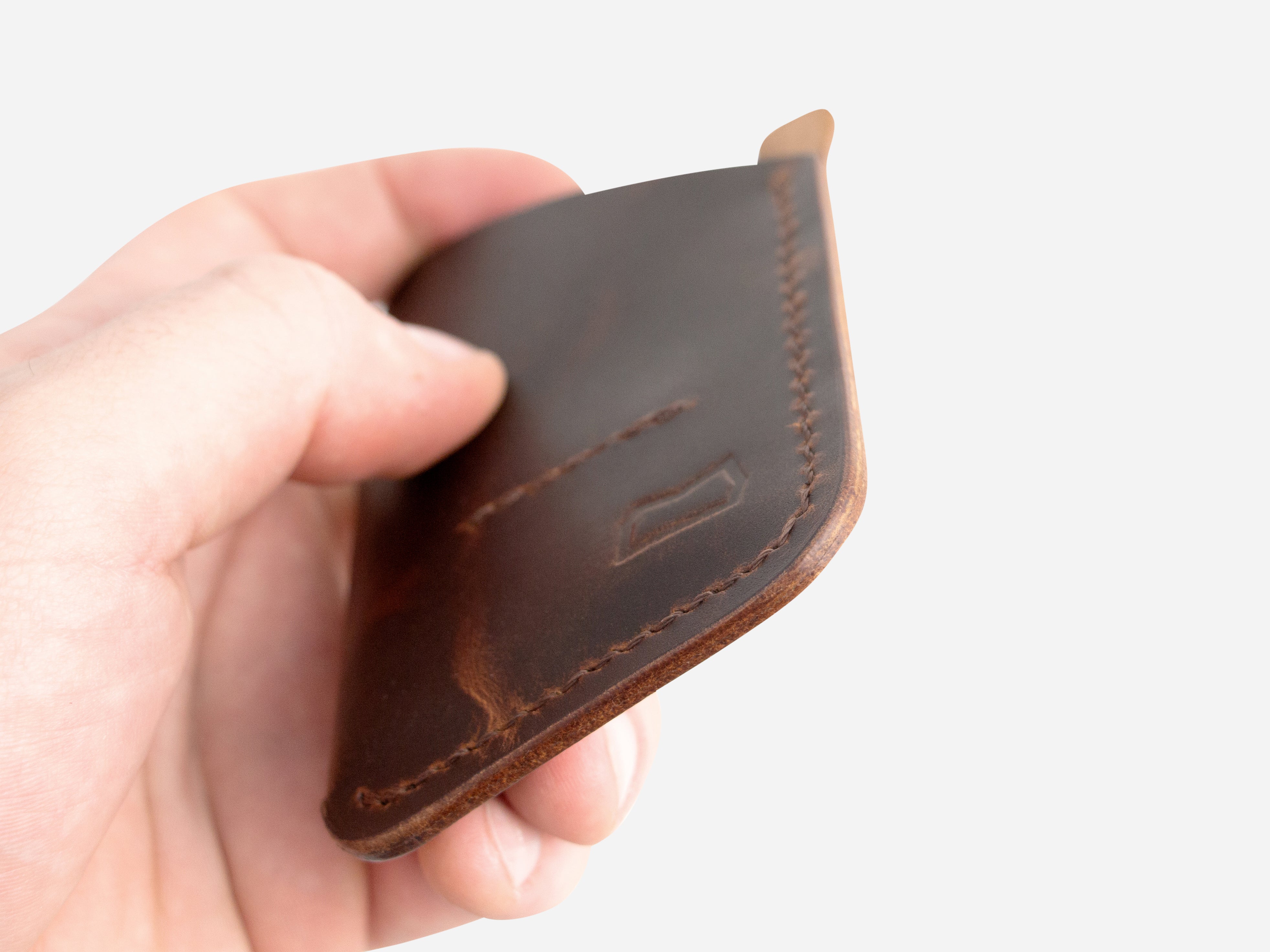 The Anderson Wallet - Autumn Harvest – Cave Leather Co