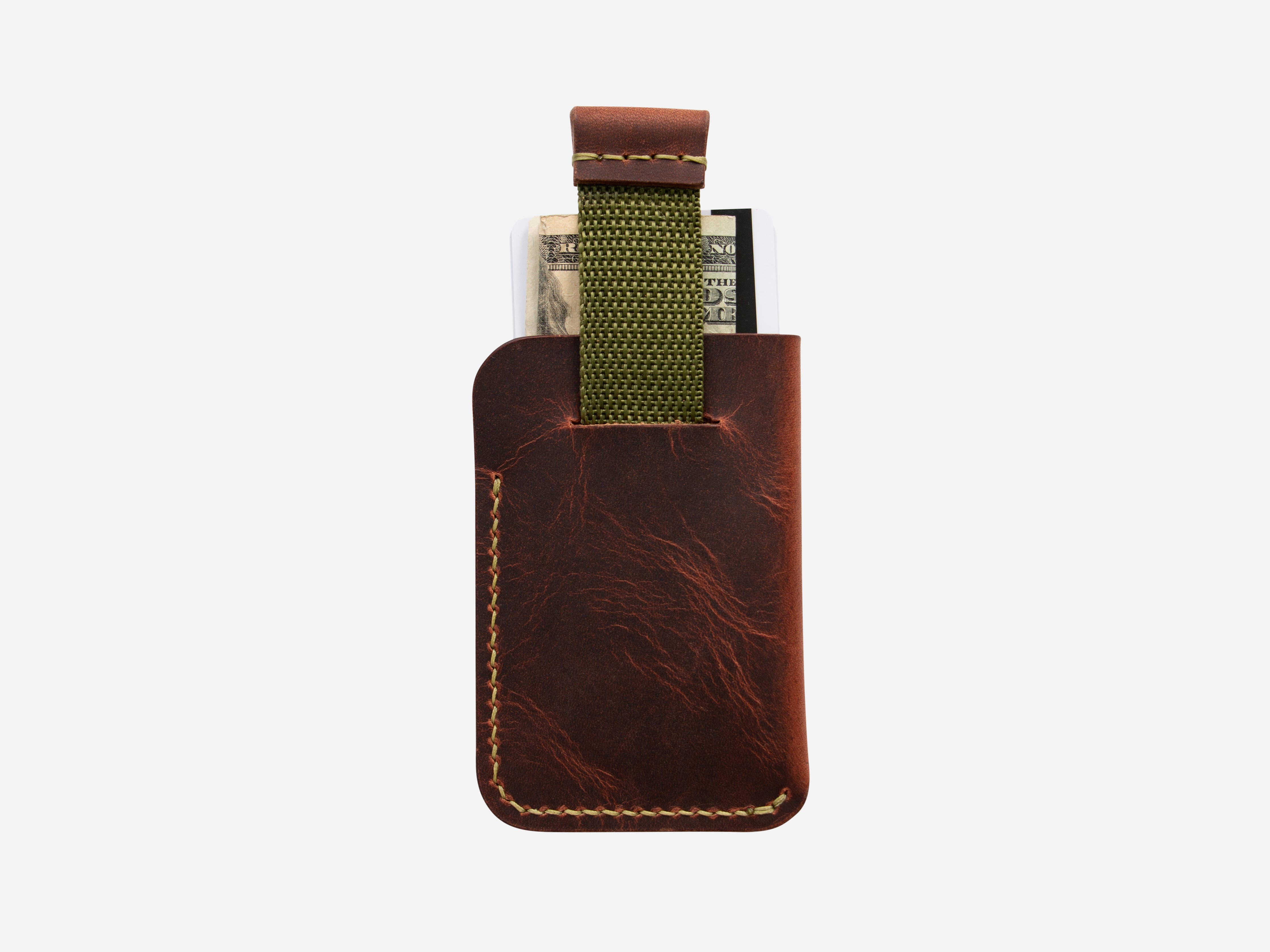 The Anderson Wallet - Autumn Harvest – Cave Leather Co