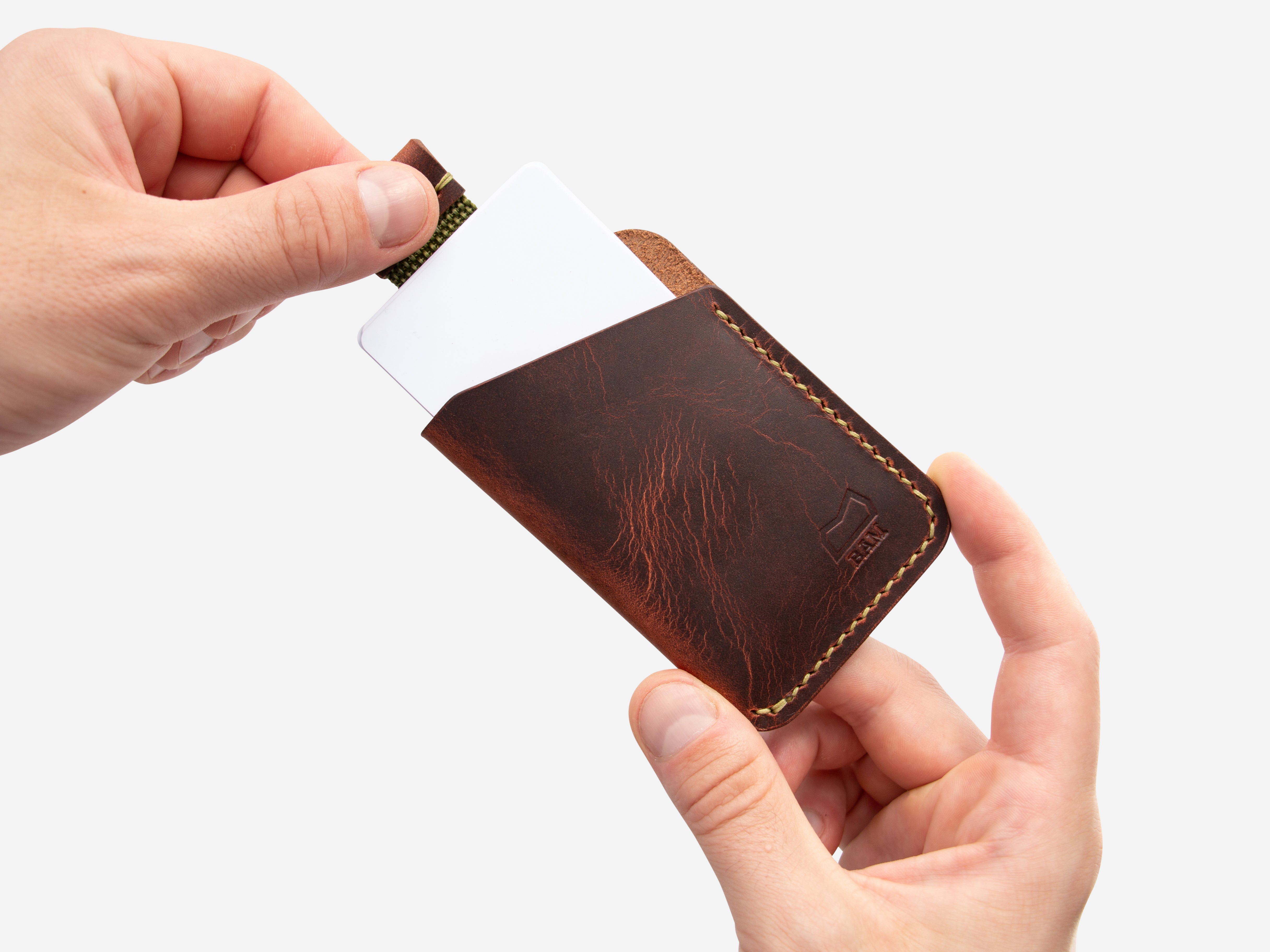 The Anderson Wallet - Autumn Harvest – Cave Leather Co
