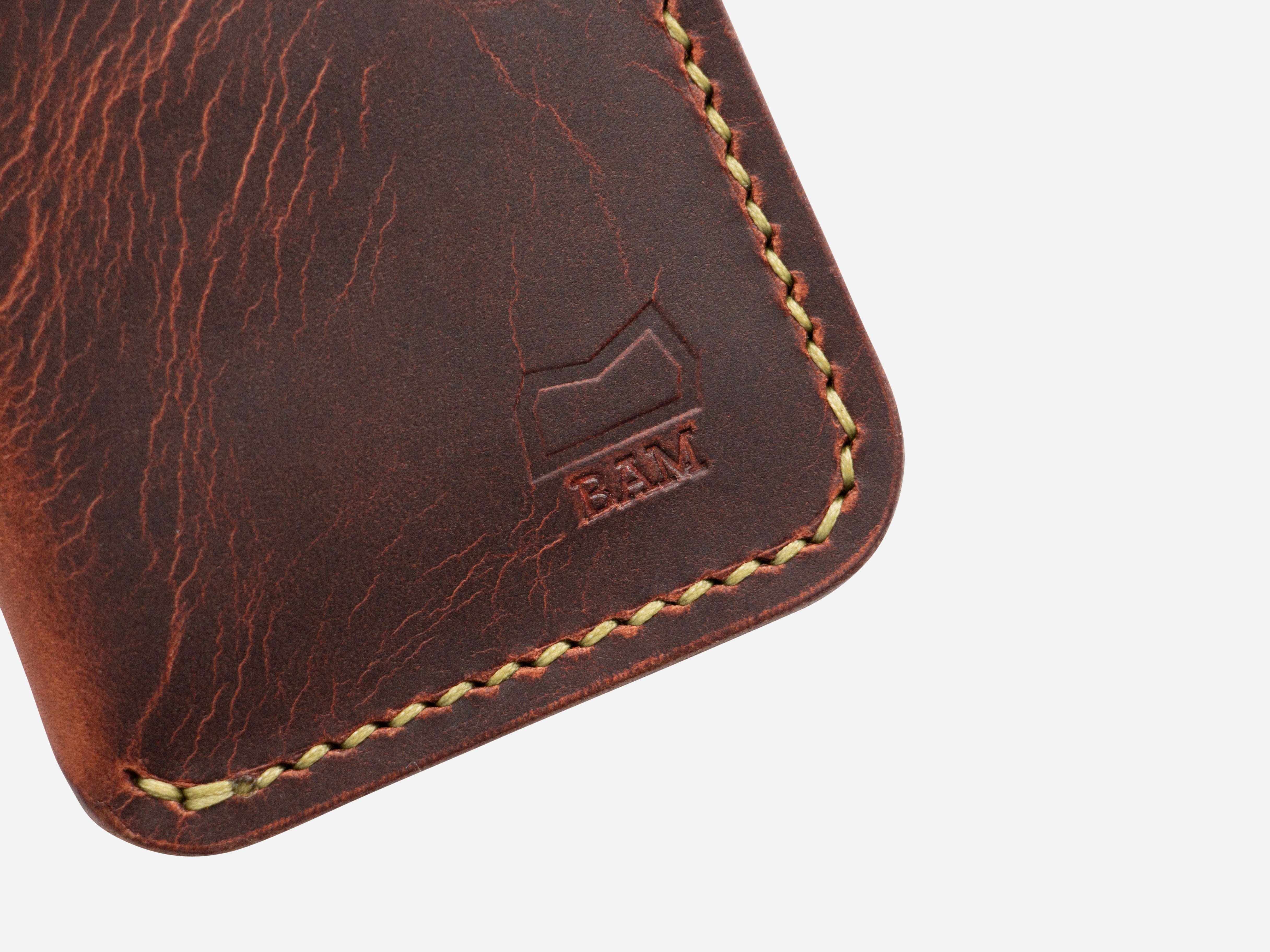 The Anderson Wallet - Autumn Harvest – Cave Leather Co