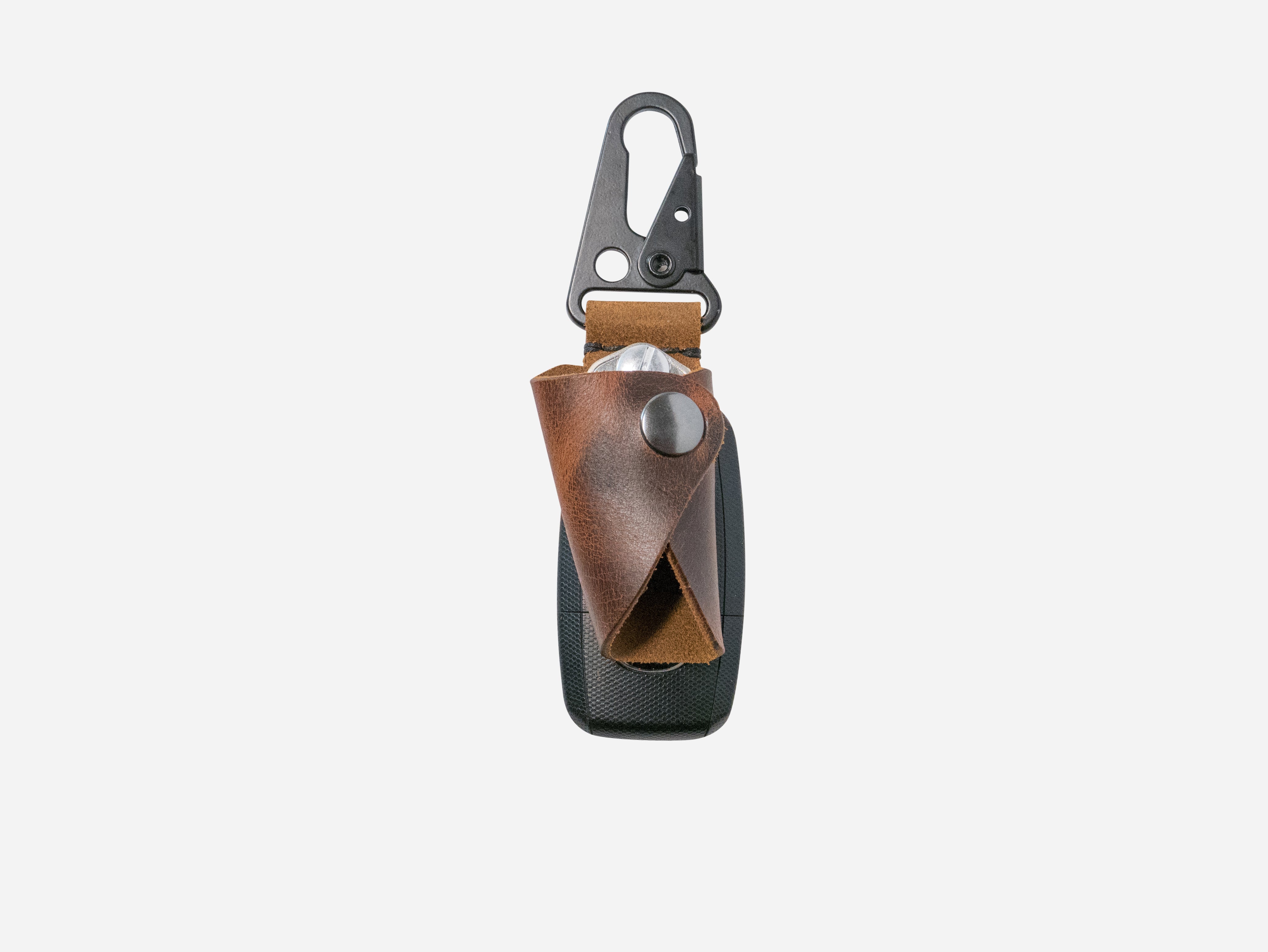 The Ultimate Keychain Holder in Autumn Harvest Leather - Cave Leather ...