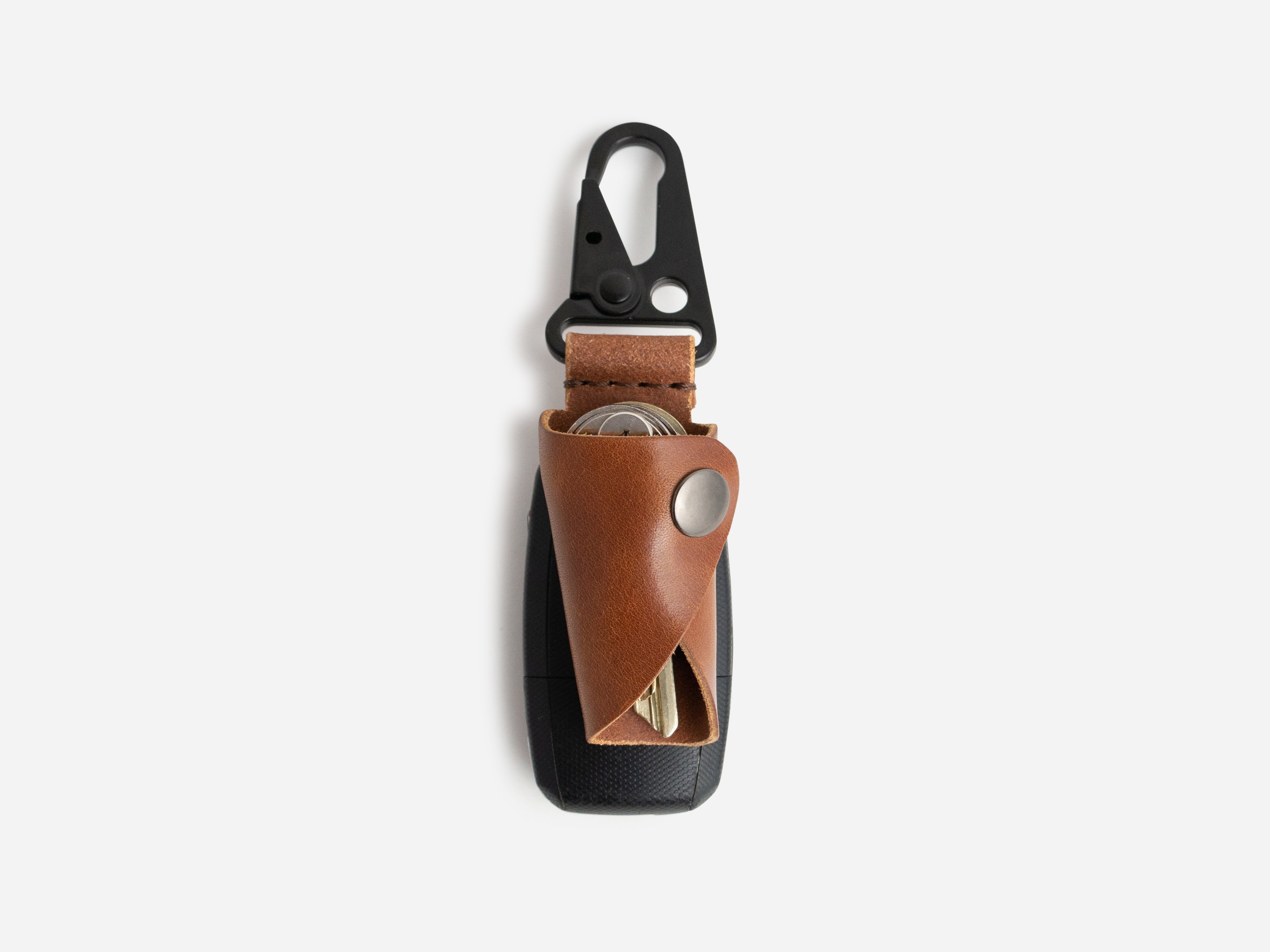 The Ultimate Keychain in Buck Brown – Cave Leather Co