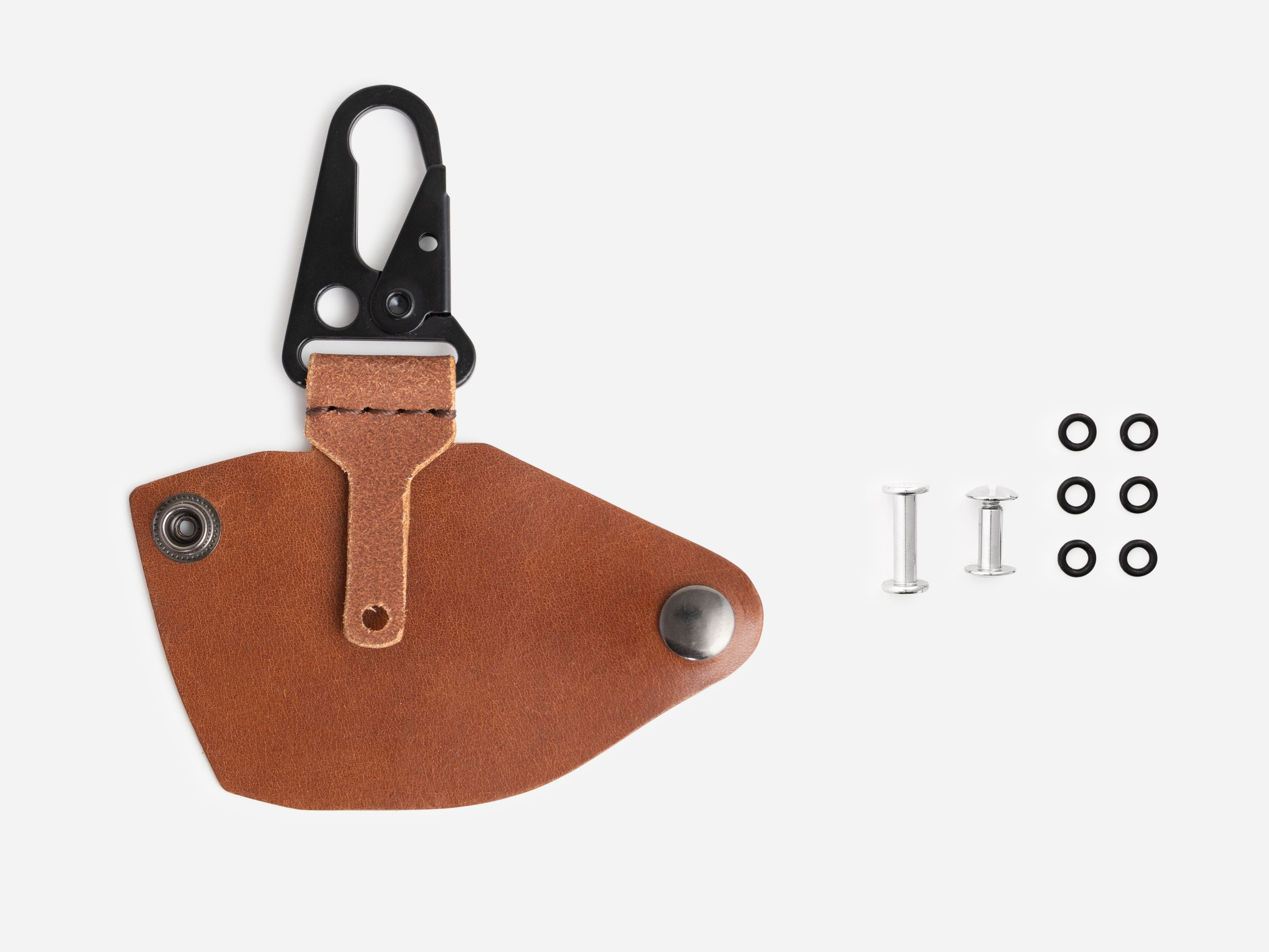 The Ultimate Keychain in Buck Brown – Cave Leather Co