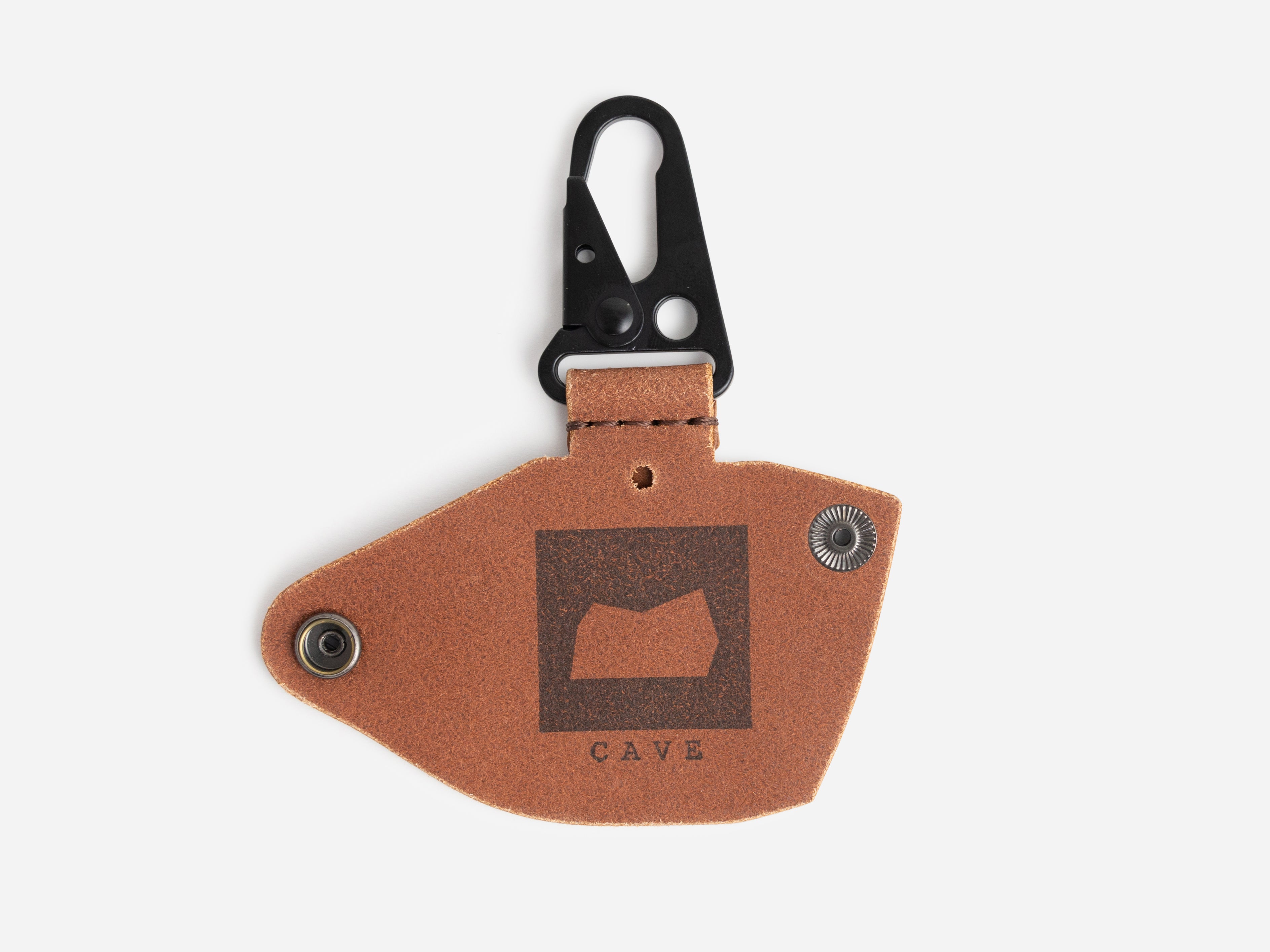 The Ultimate Keychain in Buck Brown – Cave Leather Co